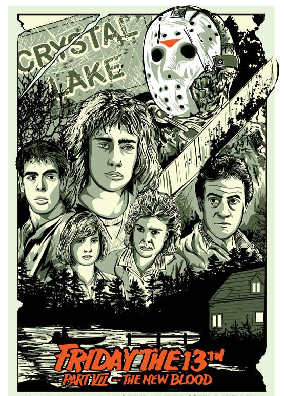 Friday The 13th Part 7 Poster