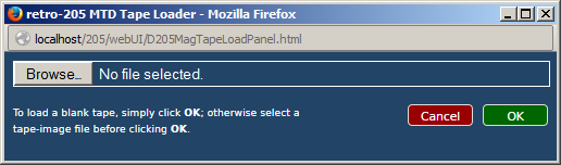 The Burroughs 205 and 220 Blog: Magnetic Tape for the retro-205 Emulator