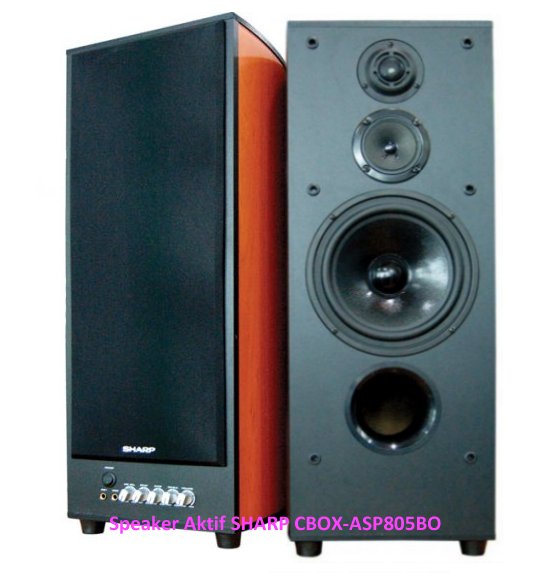 Speaker Aktif Sharp - Harga SHARP CBOX-ASP805BO - Harga Speaker dan ...