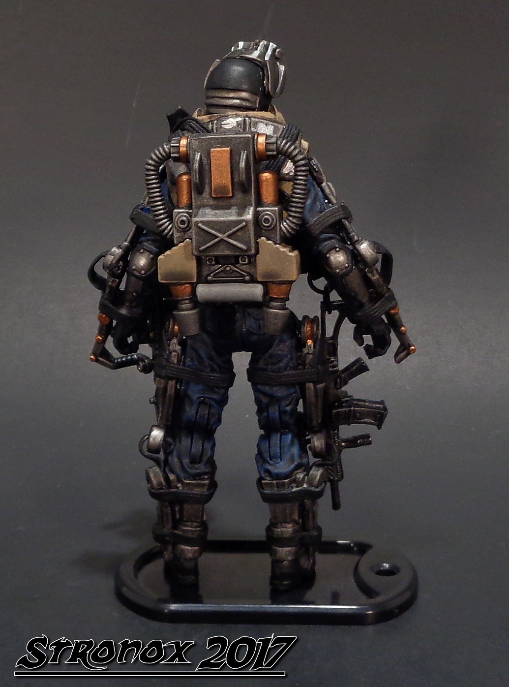 Stronox Custom Figures: Future Soldier: Exo-Skeleton Rig