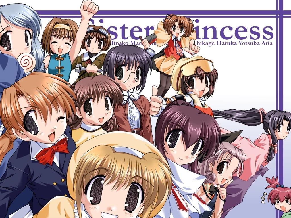 QQ Wallpapers: Sister Princess --- Anime Wallpaper (1024x768) Set 2