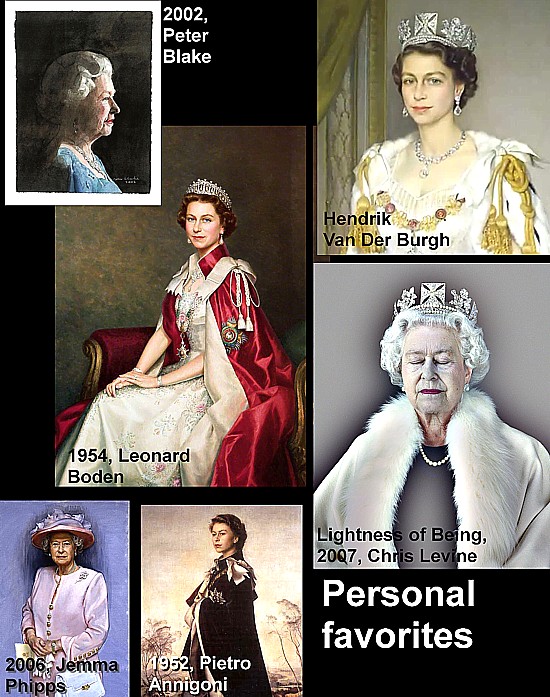 Art Now and Then: Painting the Queen