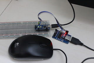 Interface USB Mouse to your Arduino using CH375B