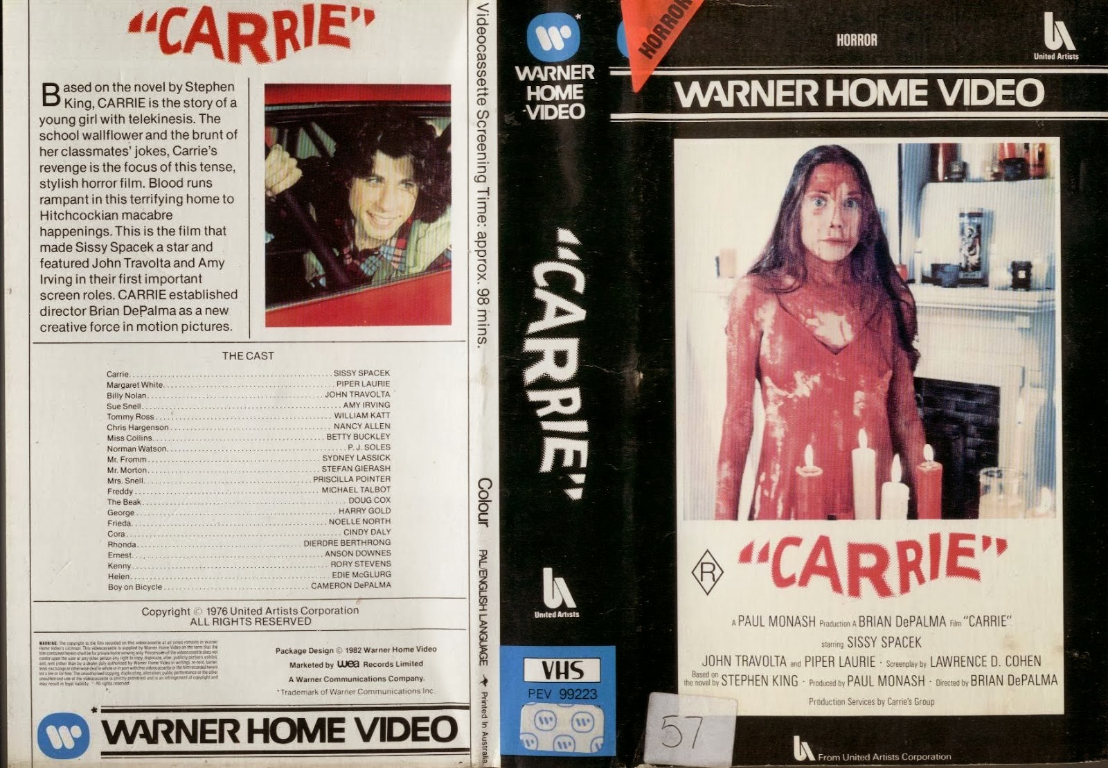 Australian VHS Covers: Warner Collection