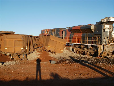 Industry Mayhem: BHP Train Derailment