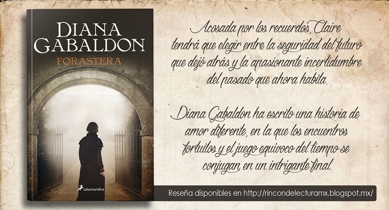 Rincón de lectura: Forastera de Diana Gabaldon
