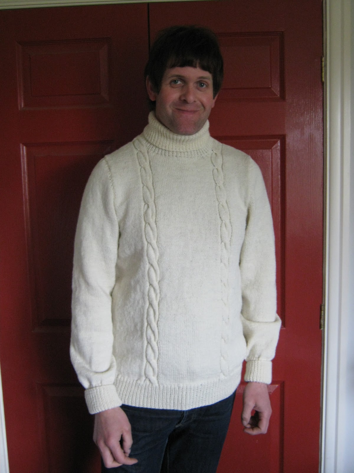 Sixties Spirit: Classic 60s polo neck sweater