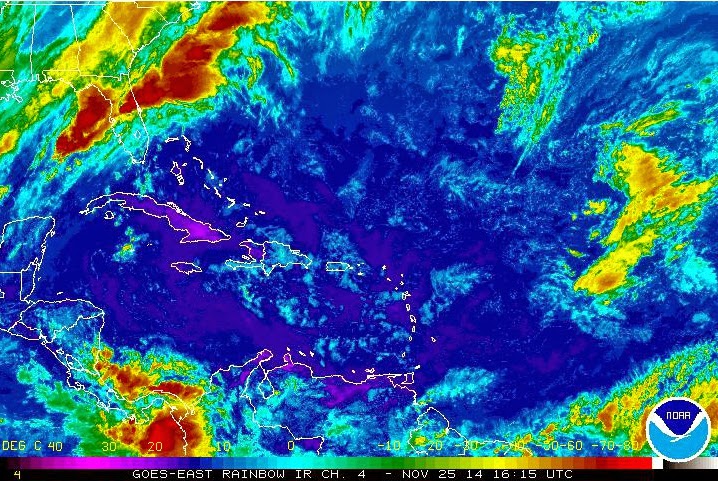 Roatan Weather: Mostly Sunny with Modereate Winds and Seas