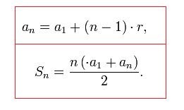 Tópicos de Matemática: Fórmulas para PA e PG