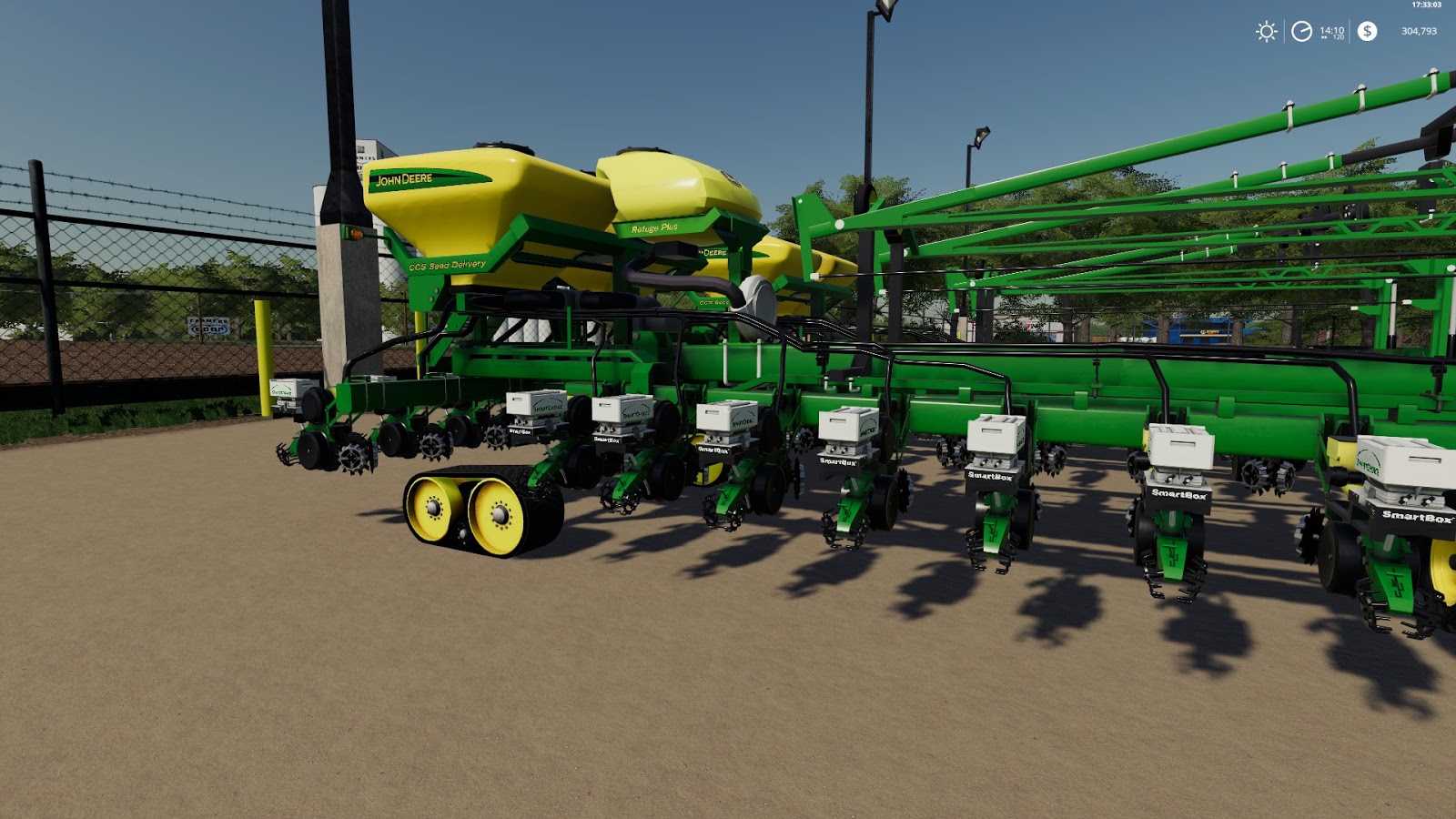 FS19 JD DB60 with tracks, refise tank, smart choice box - FS 19 & 22 ...