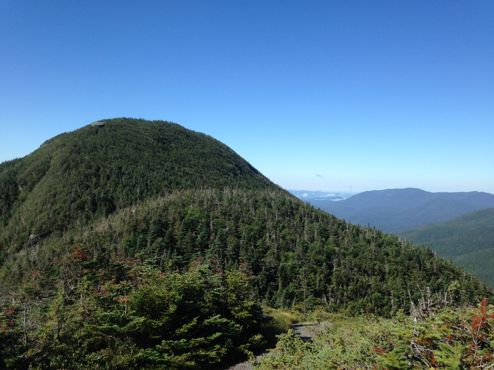 Into the Sky Hole: Mount Colden, August 19, 2016, Eastern High Peaks ...