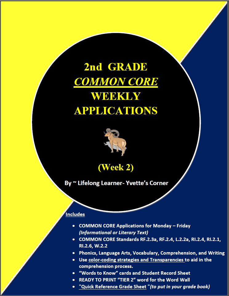 Common Core Standard Early Literacy Grade 1