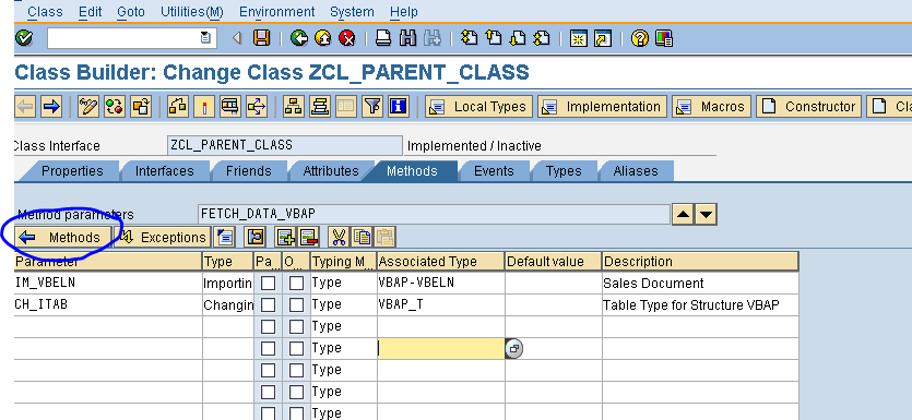 SAP TECH: Global Class : Inheritance
