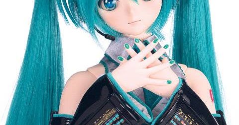 Robot boneka Hatsune Miku yang bisa bergerak