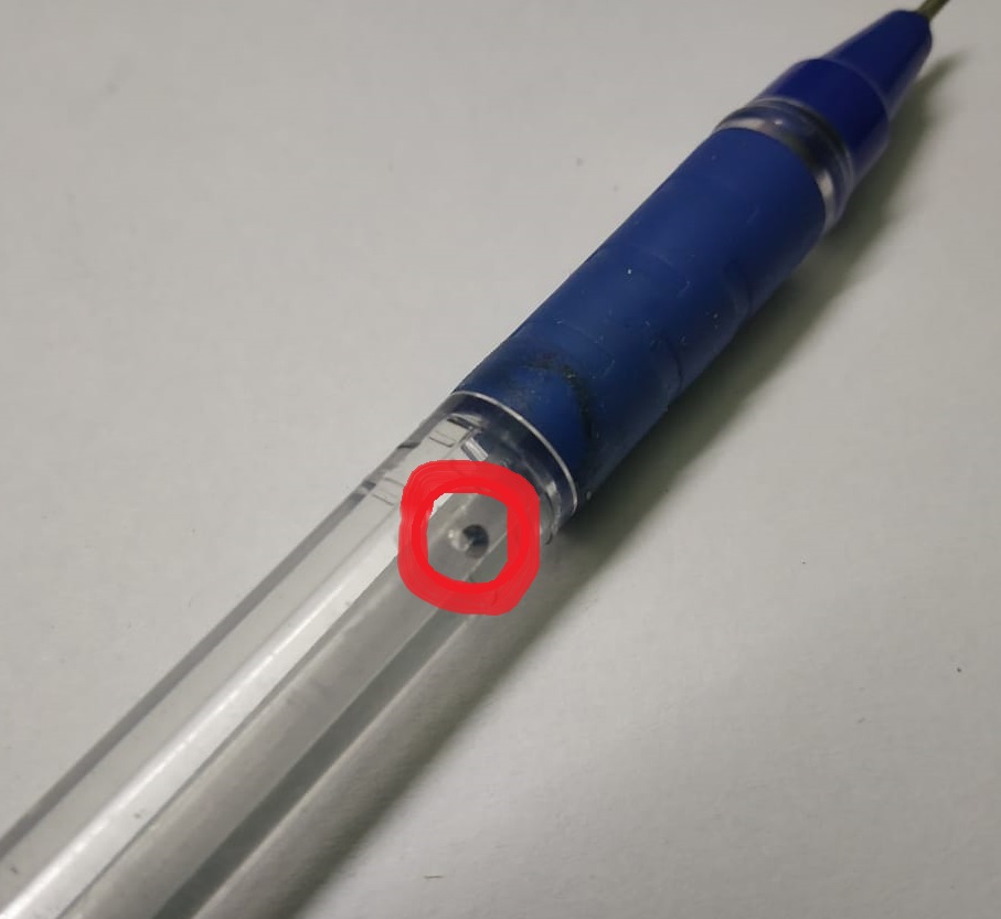 fedUP chronicles: Why Do Pens Have A Tiny Hole On It's Surface ? Genius ...