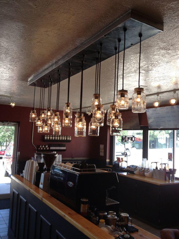 coffee shop lighting design - Interior Design