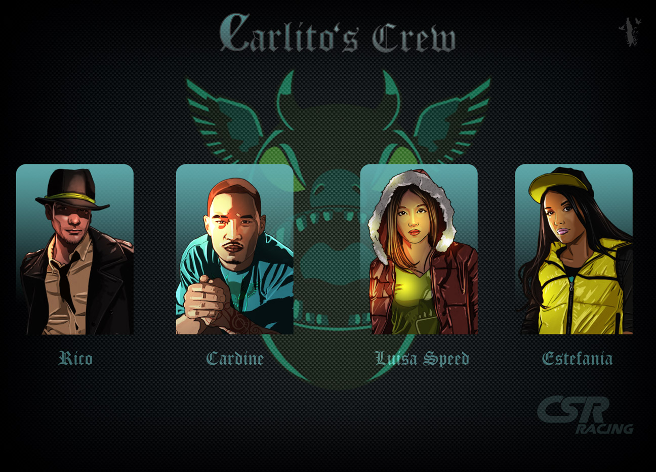 THE DARK INKER: CSR Racing - The five Crews.