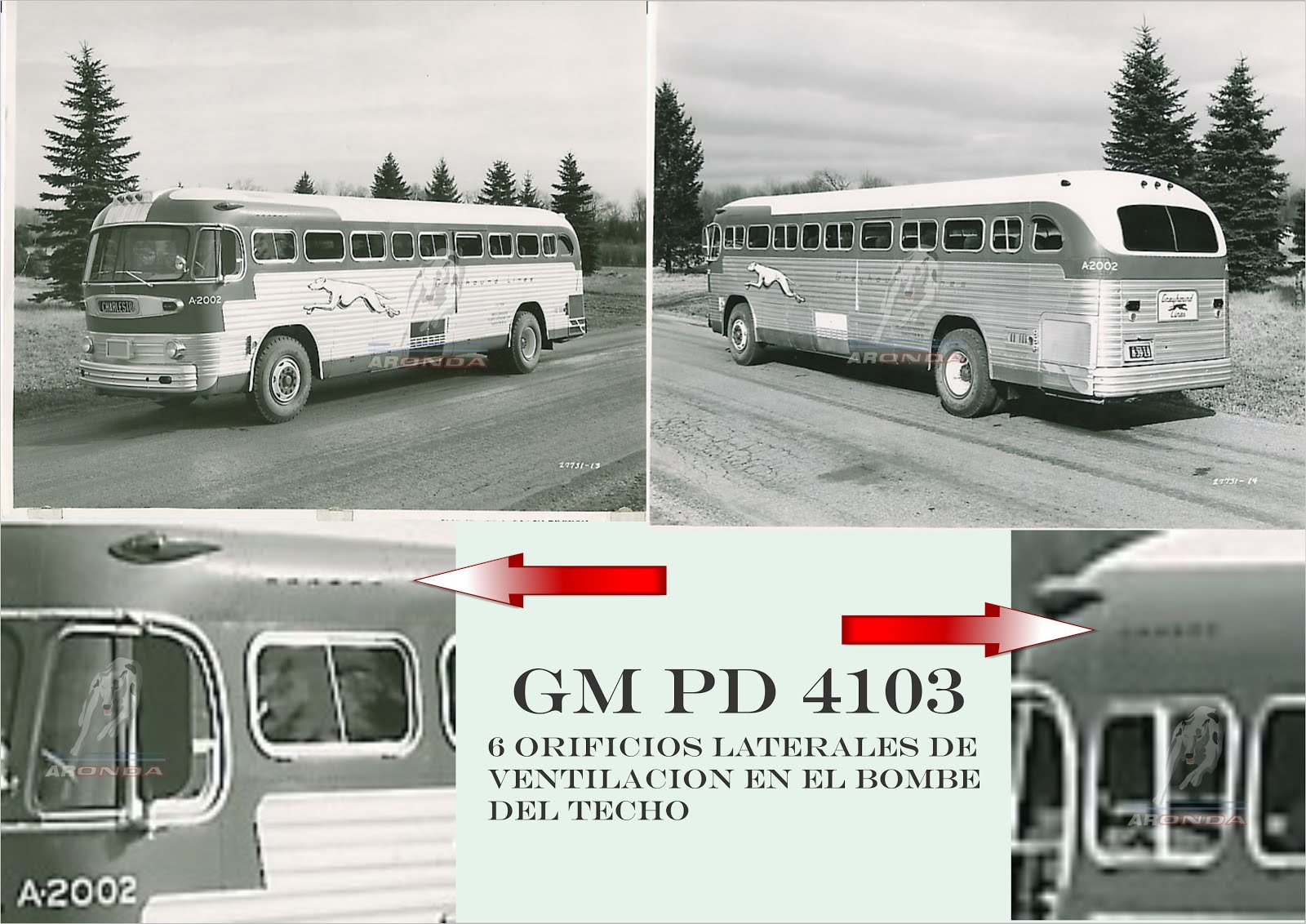 "GMC" EL OMNIBUS DE ONDA. Y OTROS VEHICULOS DE SU FLOTA: COMO ...