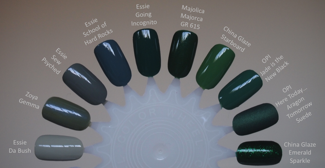 Nail Polish Stash: Part 4 - Greens (Swatch) - status.chlo