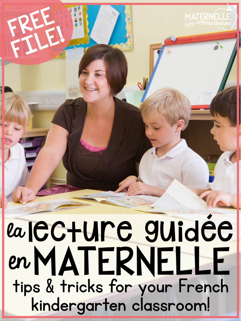 La lecture guidée en maternelle - Guided Reading in a French Primary ...