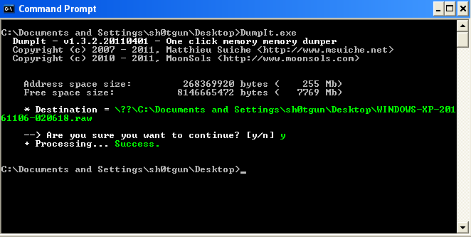 Live Physical Memory Analysis - Ram Analysis - Another InfoSec Guy