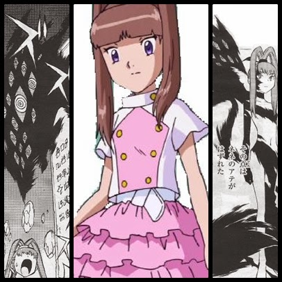 Shademon e Nene Amano DXW ~ MEU×DIGIMON