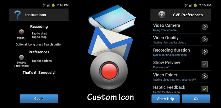 Secret Video Recorder Pro v7.5 | Android apk-España