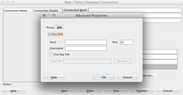Dimitri Gielis Blog Oracle Application Express Apex Ssh Tunnel In Sql Dev 4 0 3