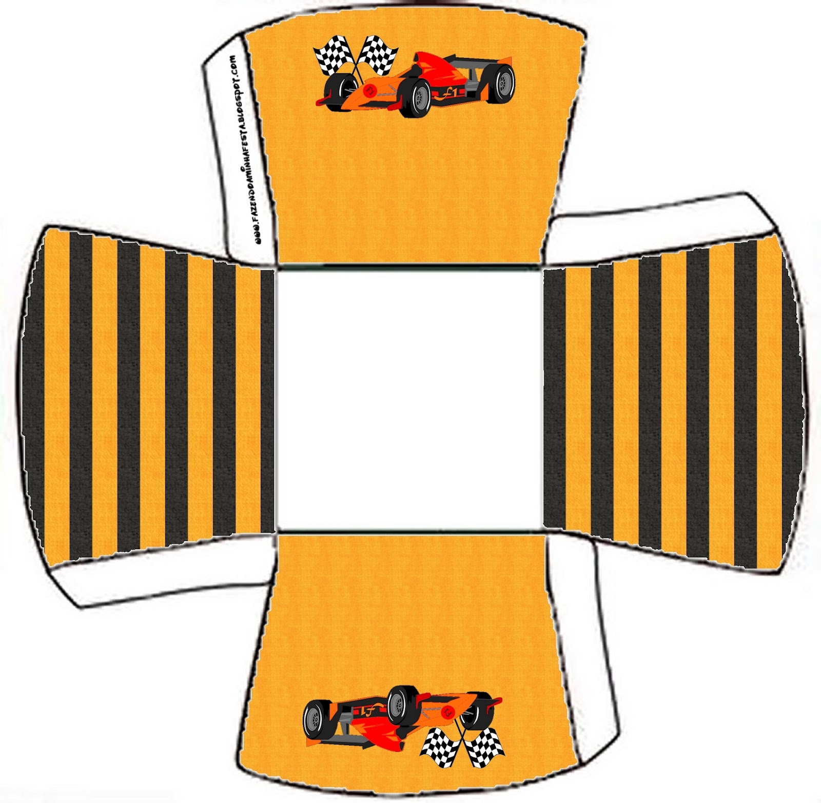 F1 Party: Free Printable Boxes. - Oh My Fiesta! in english