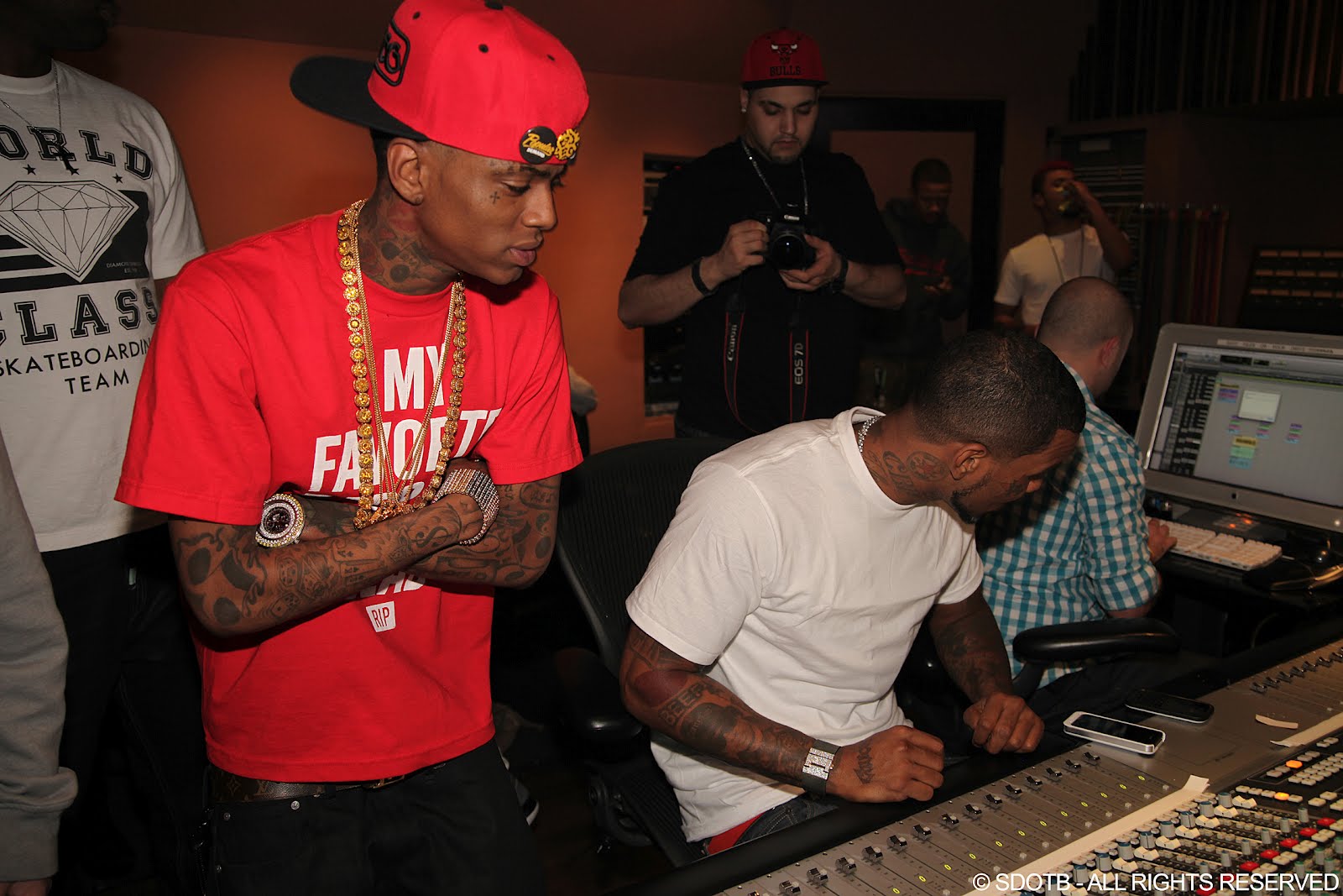Soulja Boy In The Studio