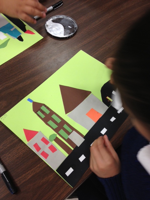 Elfers Art Room: 2nd grade Community Collages