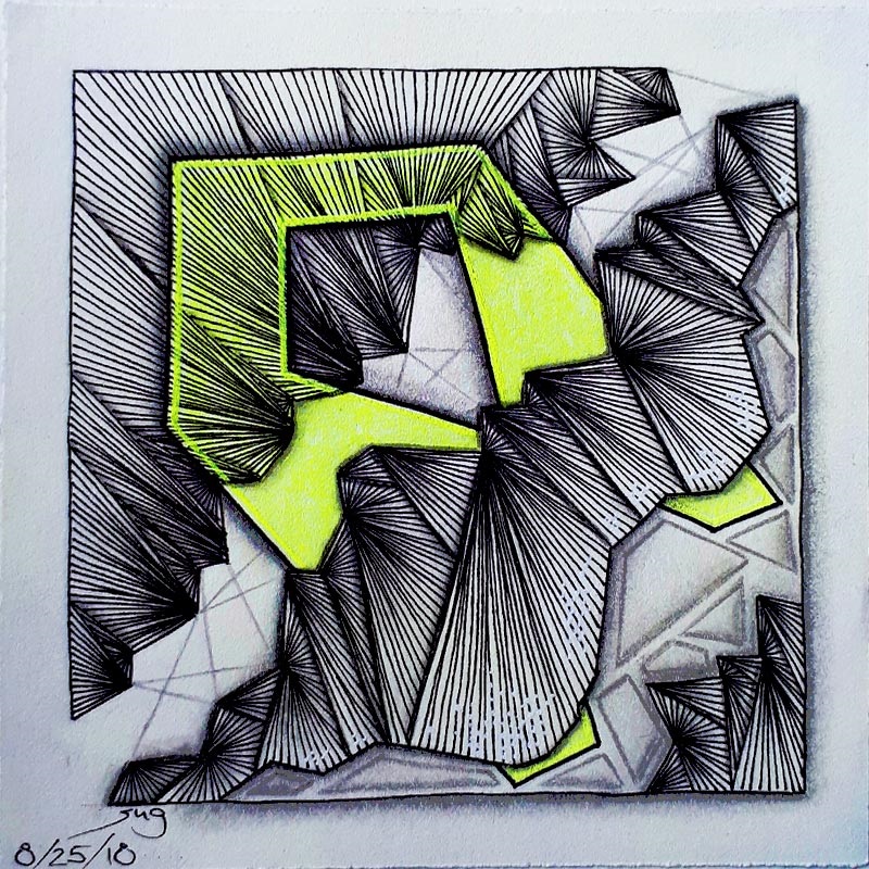 Tickled To Tangle: August 2018