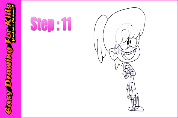 How to Draw Lynn Loud from The Loud House | Drawing Course for Beginners