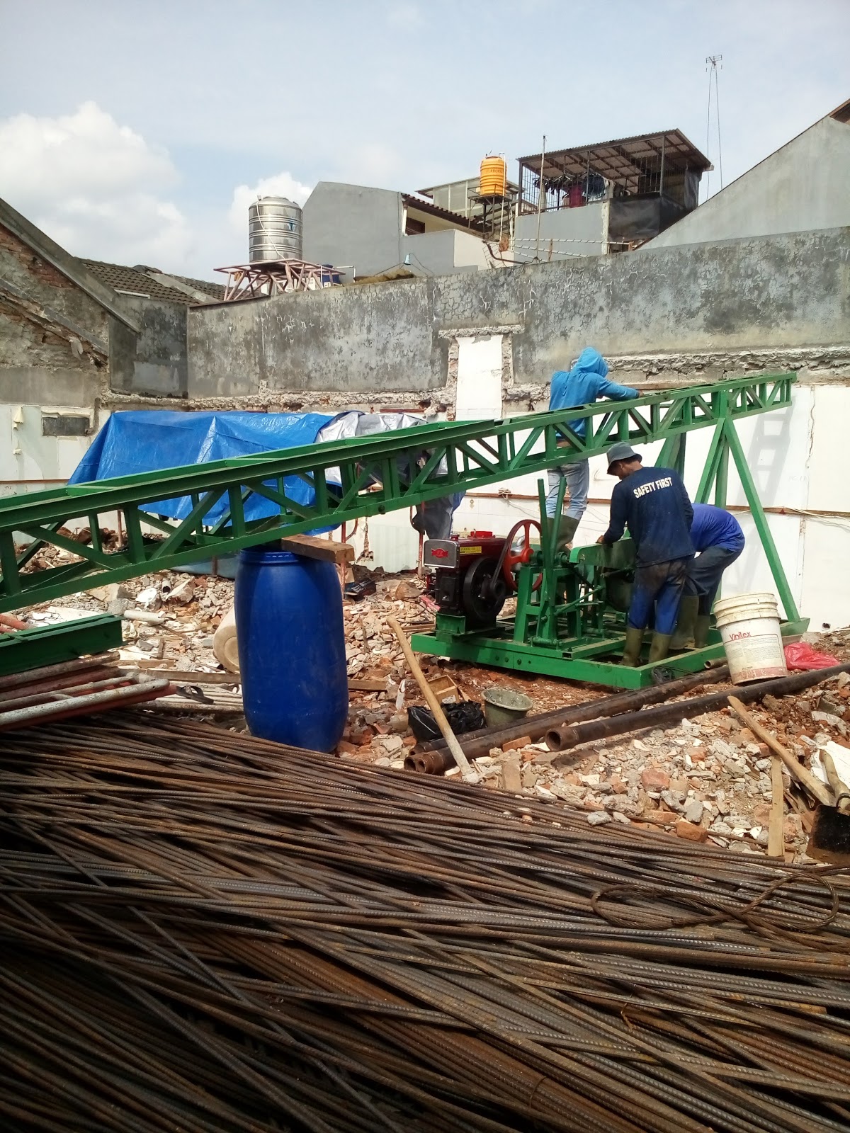 Berkah jaya Pondasi: Tahap tahap pengerjaan bor pile mesin