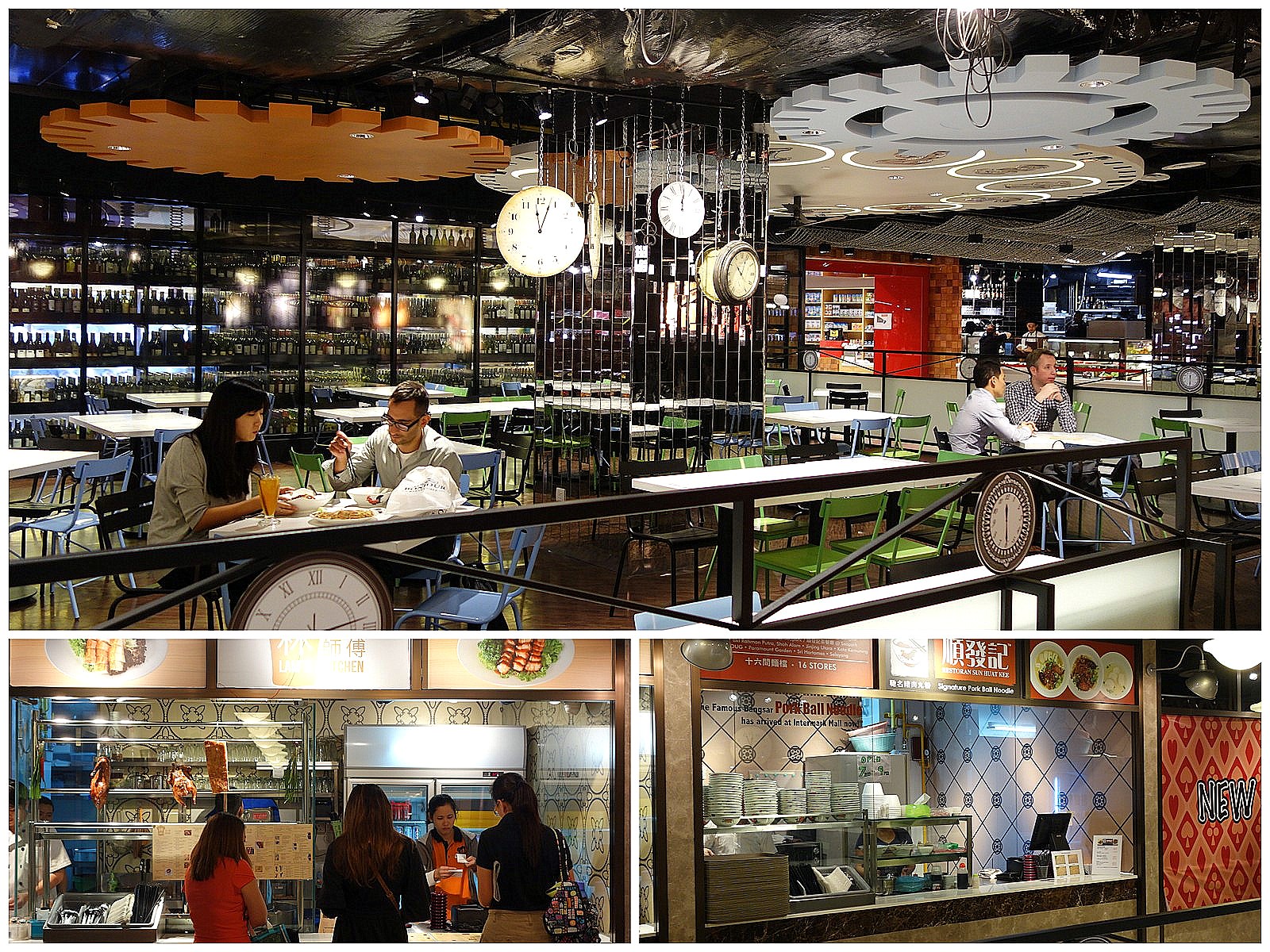 A sparkling food hall with a deliciously unexpected twist has opened ...