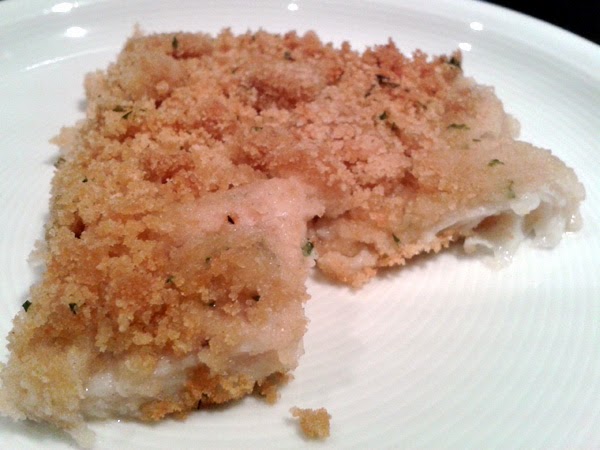 Brussels with kids: Family dinners: baked white fish with lemony crust