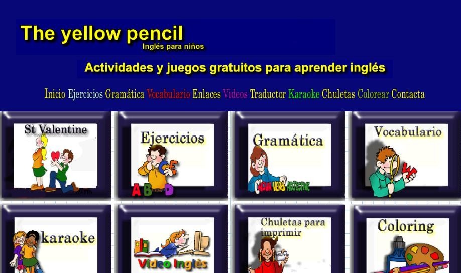 La Brújula: "The yellow pencil"... Actividades y vídeos gratuitos para ...