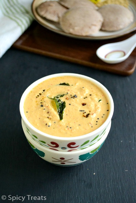 Spicy Treats: Pottukadalai Chutney / Roasted Gram Dal Chutney - Easy ...