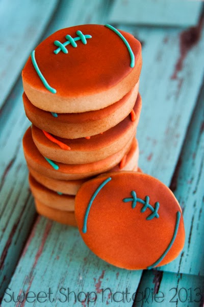 Sweet Shop Natalie: Miami Dolphin Cookies