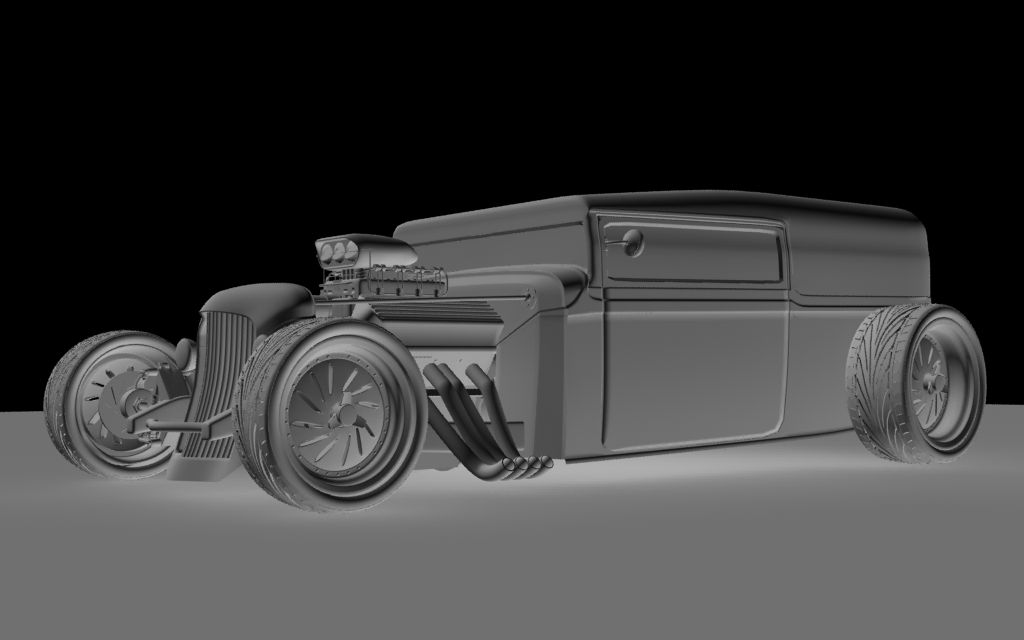 MyersGRFX 3D Motorsports: Custom Rat Rod