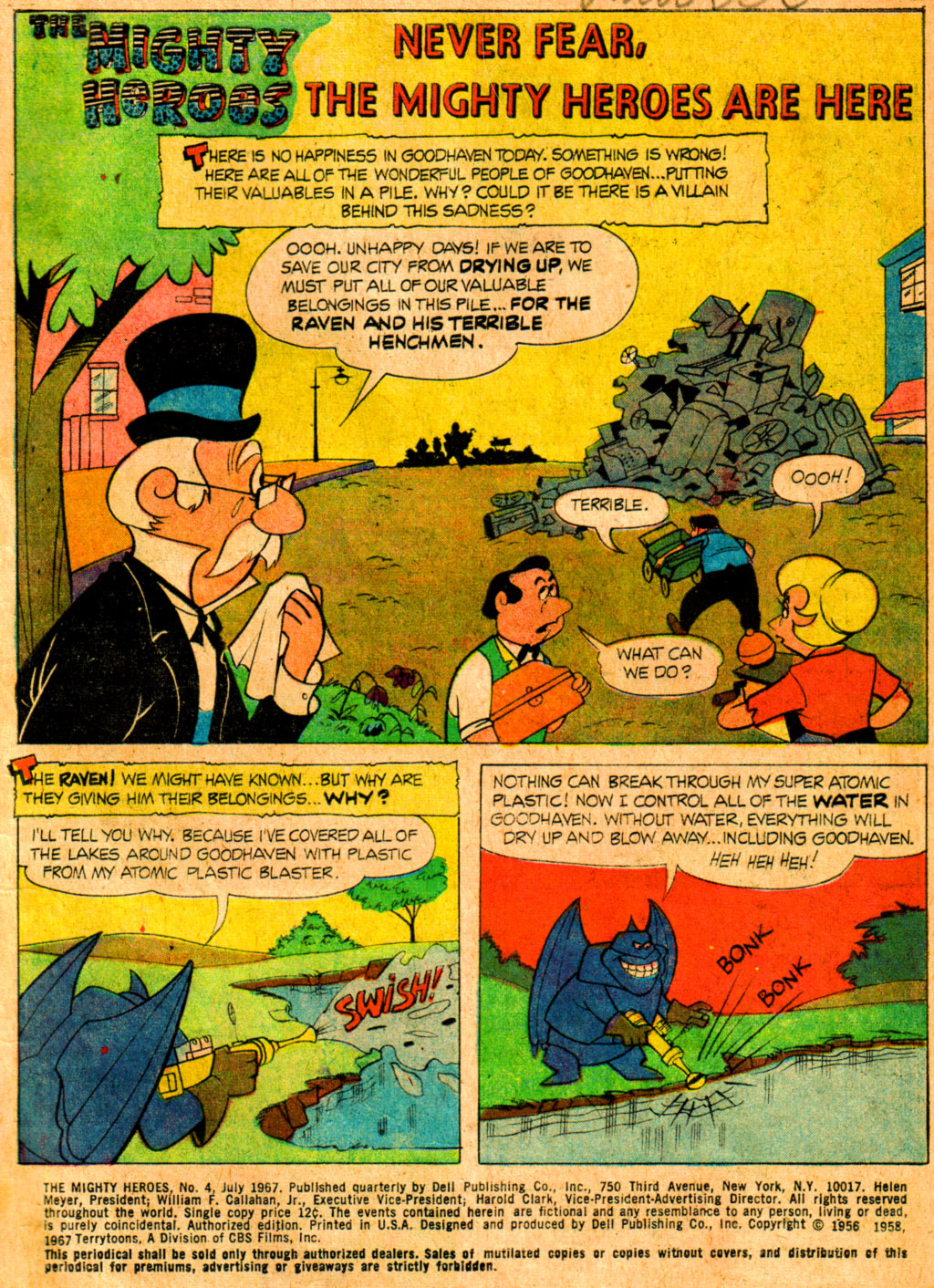 Destination Nightmare: The Mighty Heroes