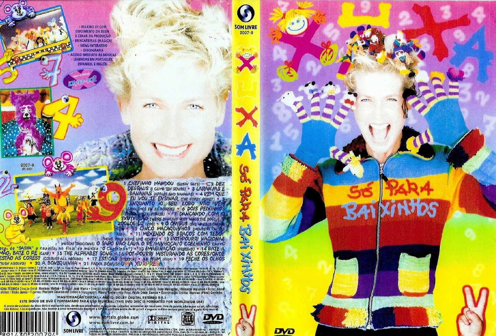 PLANETA XUXA BLOG: Capas Da Série de DVD's Xuxa Só Para Baixinhos