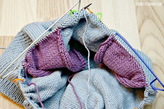 The Drizzle of Honey: Tutorial: How to knit pockets