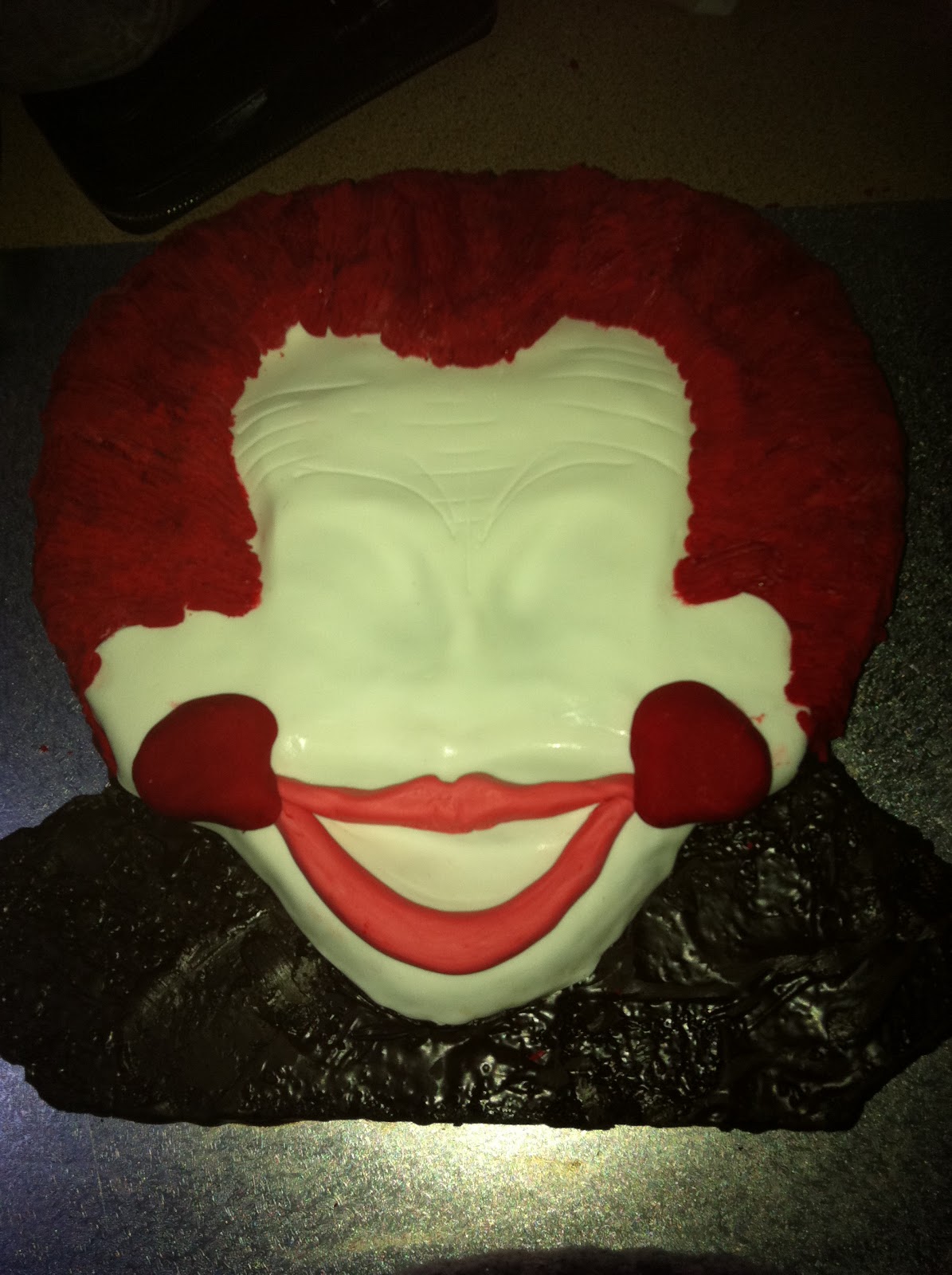 Simone's Cake Creations: Killer Klown Cake