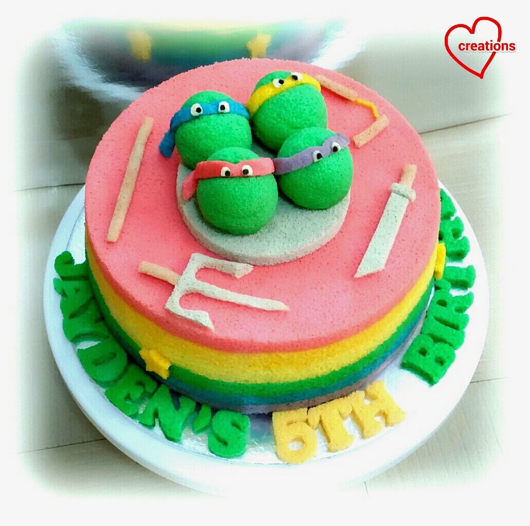 Raphael Ninja Turtle Cake