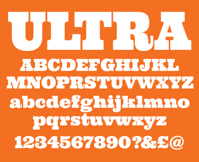X1: Free Font - Ultra