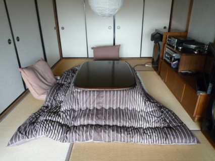 Kotatsu-Japanese traditional heating system
