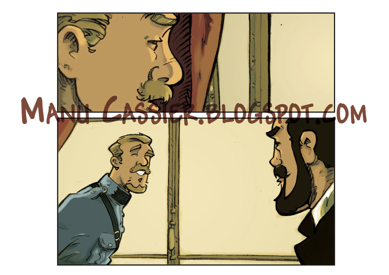 l'univers bd de manu cassier: Cases BD "Gueules cassées"