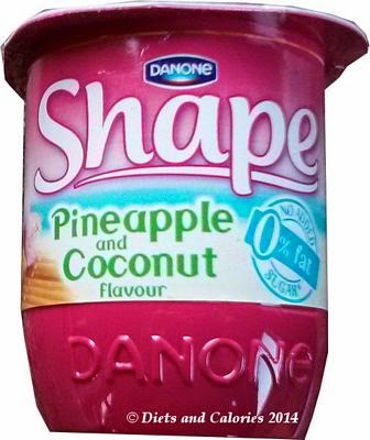 Danone Shape Pineapple & Coconut Yogurt