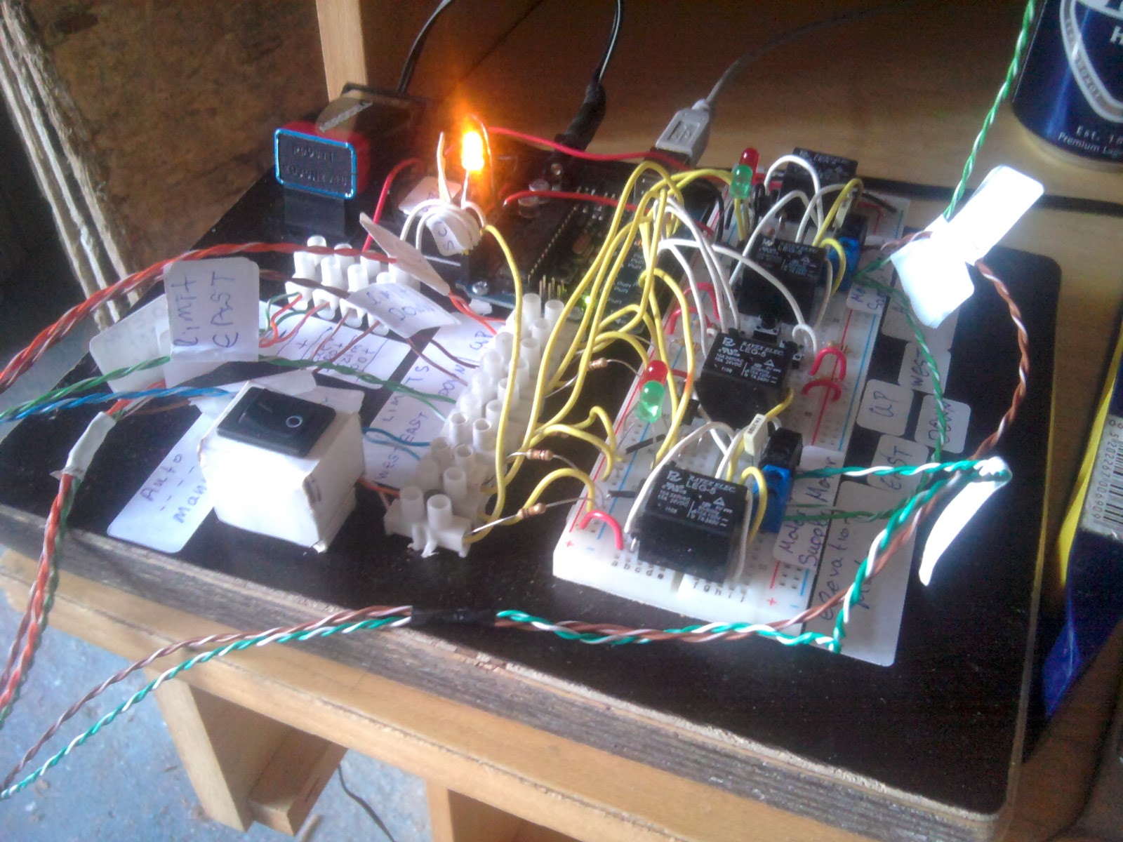 Konstantinos Kokoras: Arduino Controlled dual axis Solar Tracker